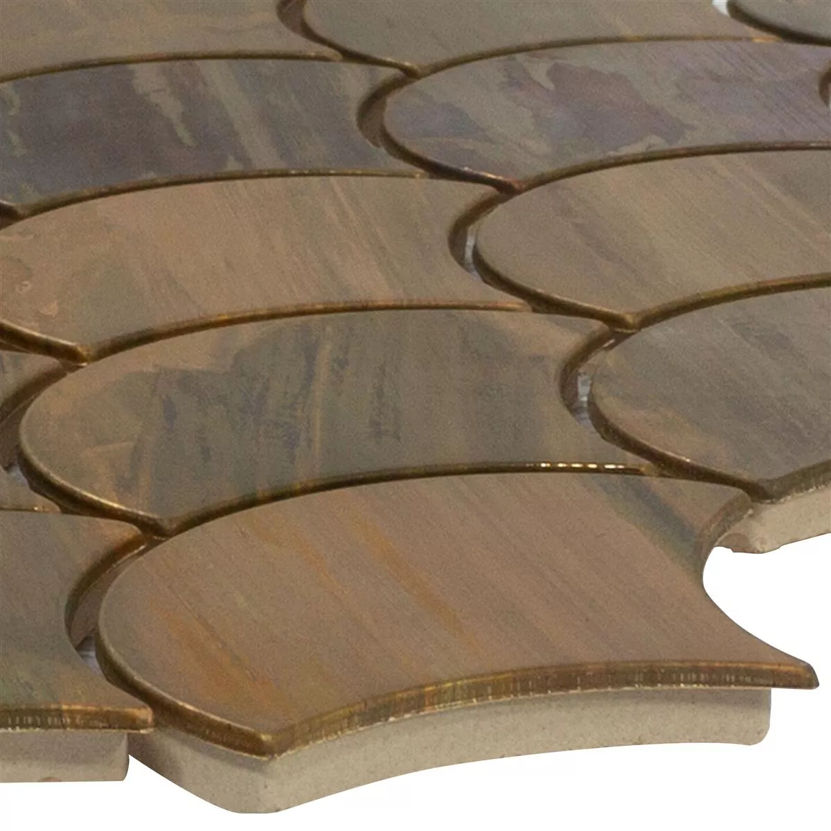 Metal Bakar Mozaik Pločice Copperfield Fächer